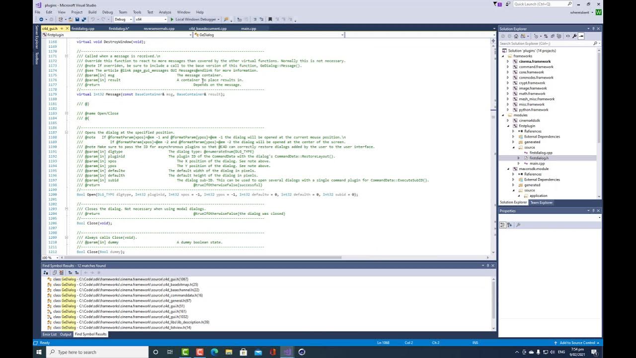 C++ Plugin Development for Cinema 4D. Part 3: Your First Dialog - YouTube