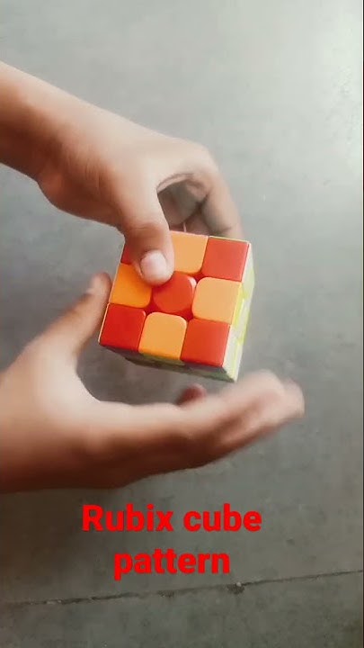 Rubix cube pattern - YouTube