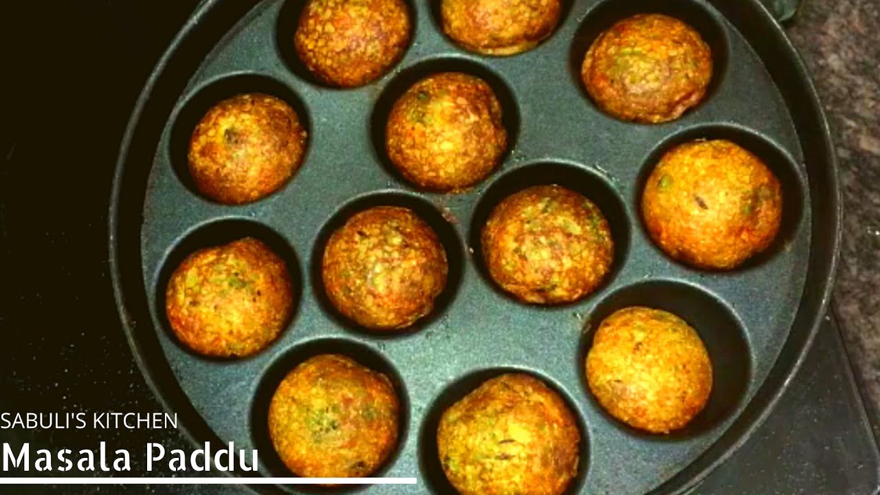 Instant Masala Paddu|Masala Paniyaram|Rava Appe|Sooji Appam|Mixed ...