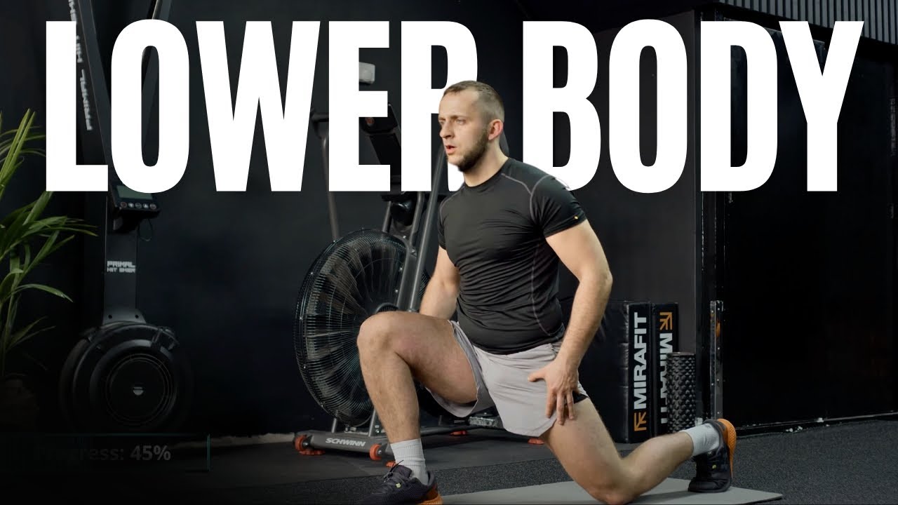 12 MIN LOWER BODY WORKOUT FOR TOTAL BEGINNERS (At Home No Equipment, No ...