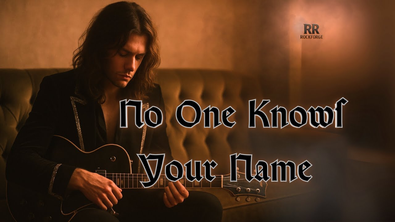 No One Knows Your Name | 80s Inspired Soft Rock Ballad | RR Rockforge - YouTube