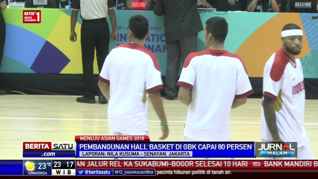 Pembangunan Hall Basket di Kompleks GBK 80 Persen - YouTube