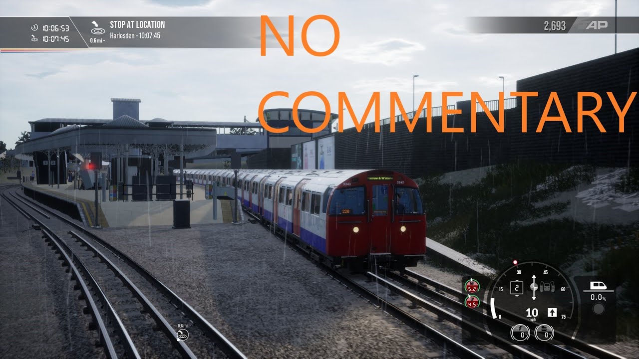 Train Sim World 2 (Bakerloo line) A Round Haul - YouTube