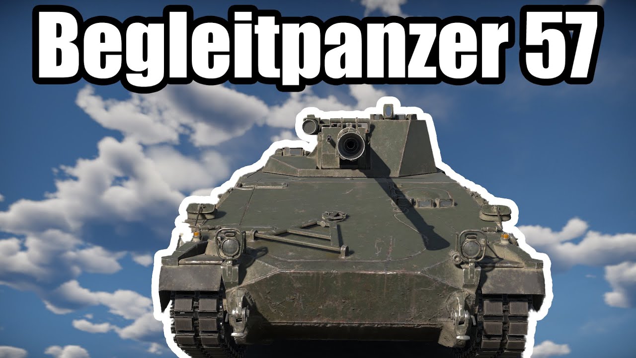 I Struggle To Play The Begleitpanzer 57 - YouTube