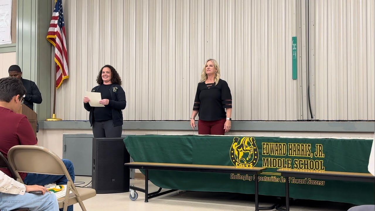 Edward Harris, Jr. Middle School Awards Night 2023 (Part 2) #familyvlog ...