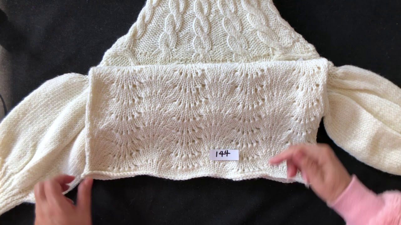 DIY knit design ｜how to Knitting ｜tutorials sweater shawl cardigan 1459 ...