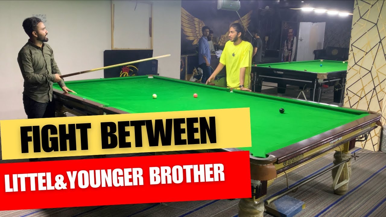 Fight During Snooker Shots | Littel & Younger Brother | Snooker Local ...