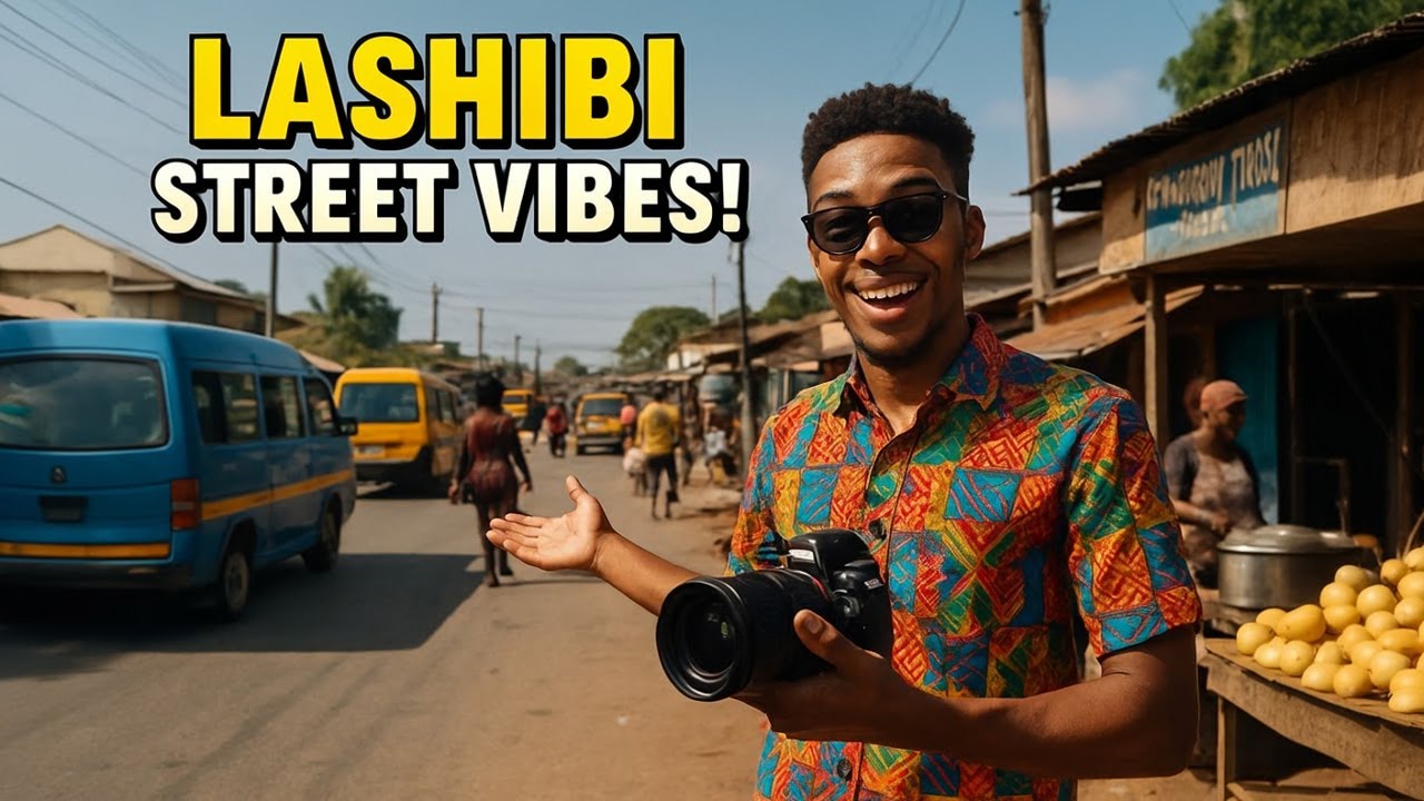 BEAUTIFUL STREET OF LASHIBI, ACCRA GHANA || PRETTY VIEW TV - YouTube