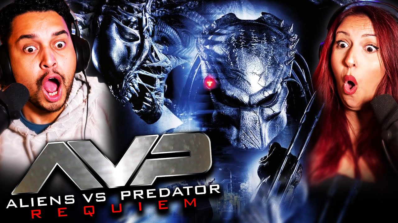 ALIENS VS. PREDATOR: REQUIEM (2007) MOVIE REACTION - PREDALIEN - FIRST ...