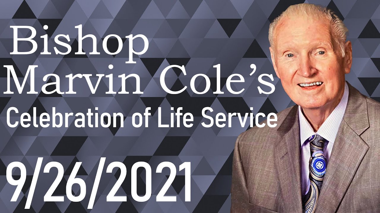 Bishop Marvin Cole's Celebration of Life service - YouTube