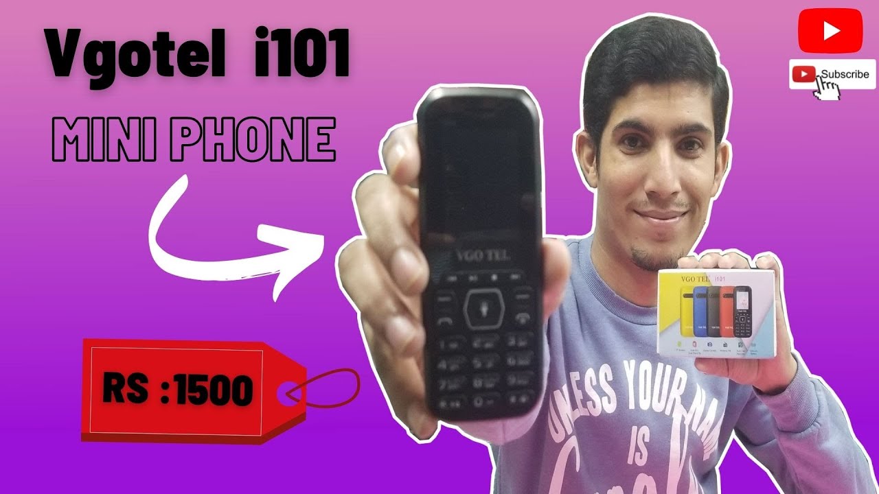 Vgotel i101 Mini & Slim Phone Unboxing - YouTube