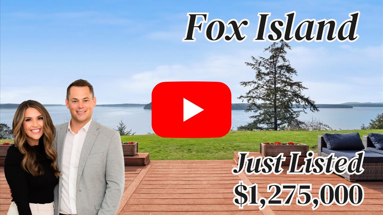 Just Listed by Dwell Home Team // 1054 Paiute Trail, Fox Island - YouTube