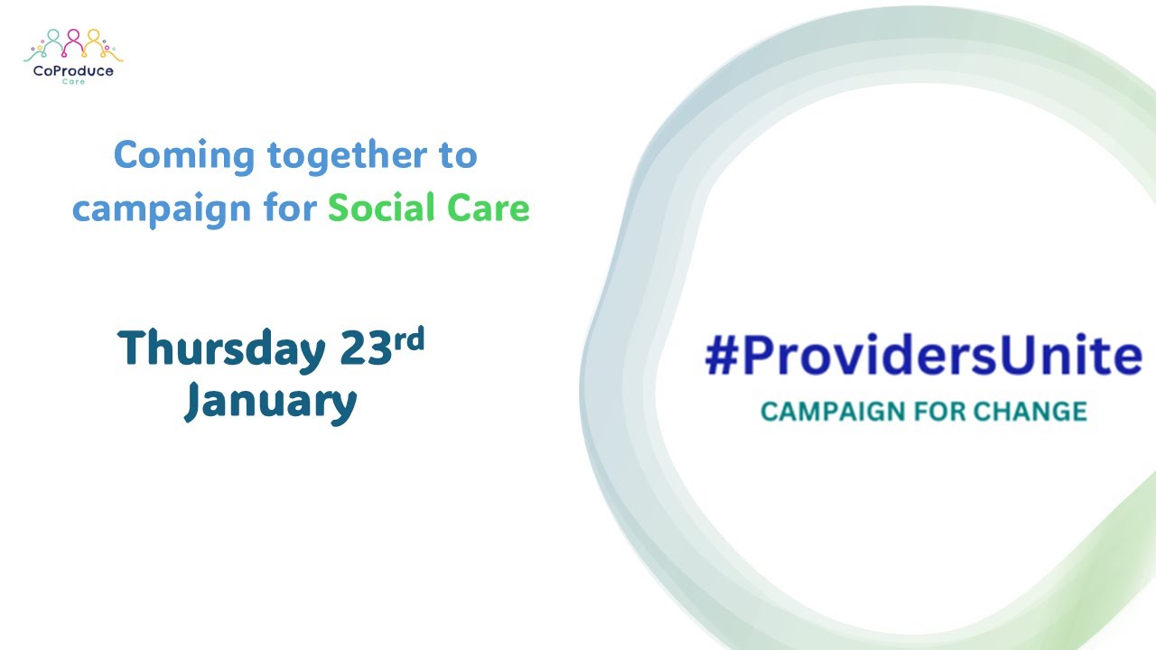 Providers Unite - Campaigning for Social Care - YouTube
