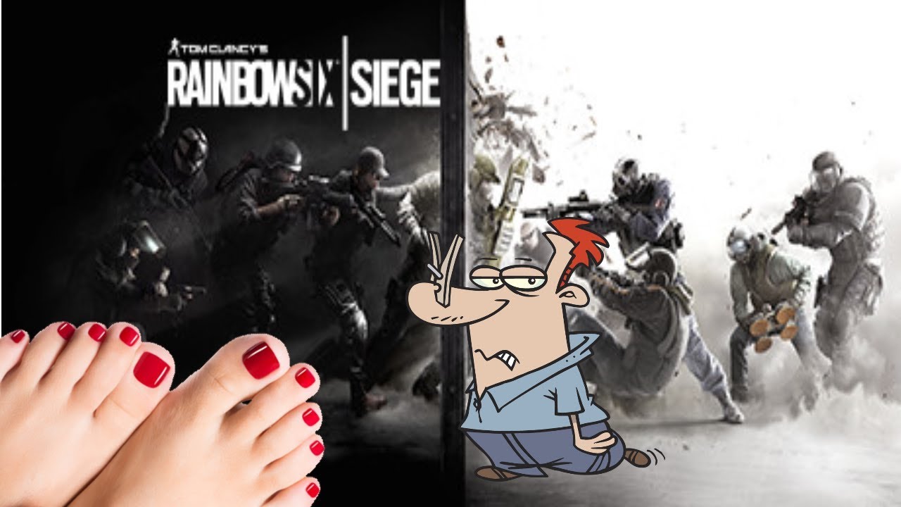 Rainbow Six Siege - FEET SNIFFING AND CLUTCH MADNESS - YouTube