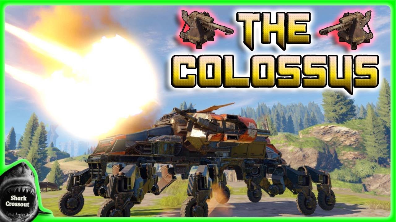 The Colossus [Heavy Train Cabine Art-Build with Mammoth] [Crossout ...