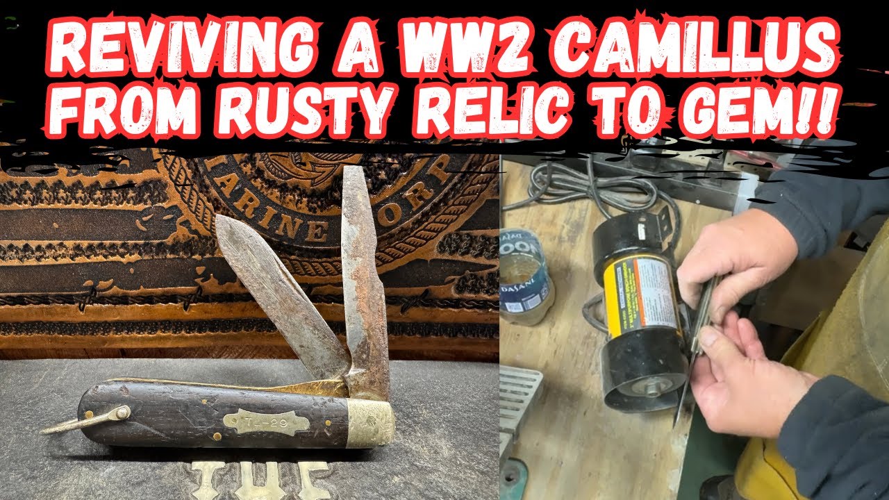 Reviving a WWII Camillus TL-29 – From Rusty Relic to Absolute GEM! - YouTube