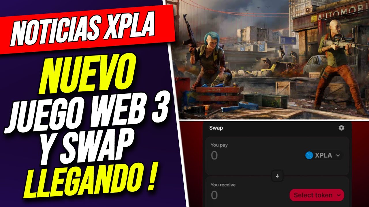 Nuevo estudio de JUEGO WEB 3 se une a XPLA ! Intercambia TOKEN XPLA con ...