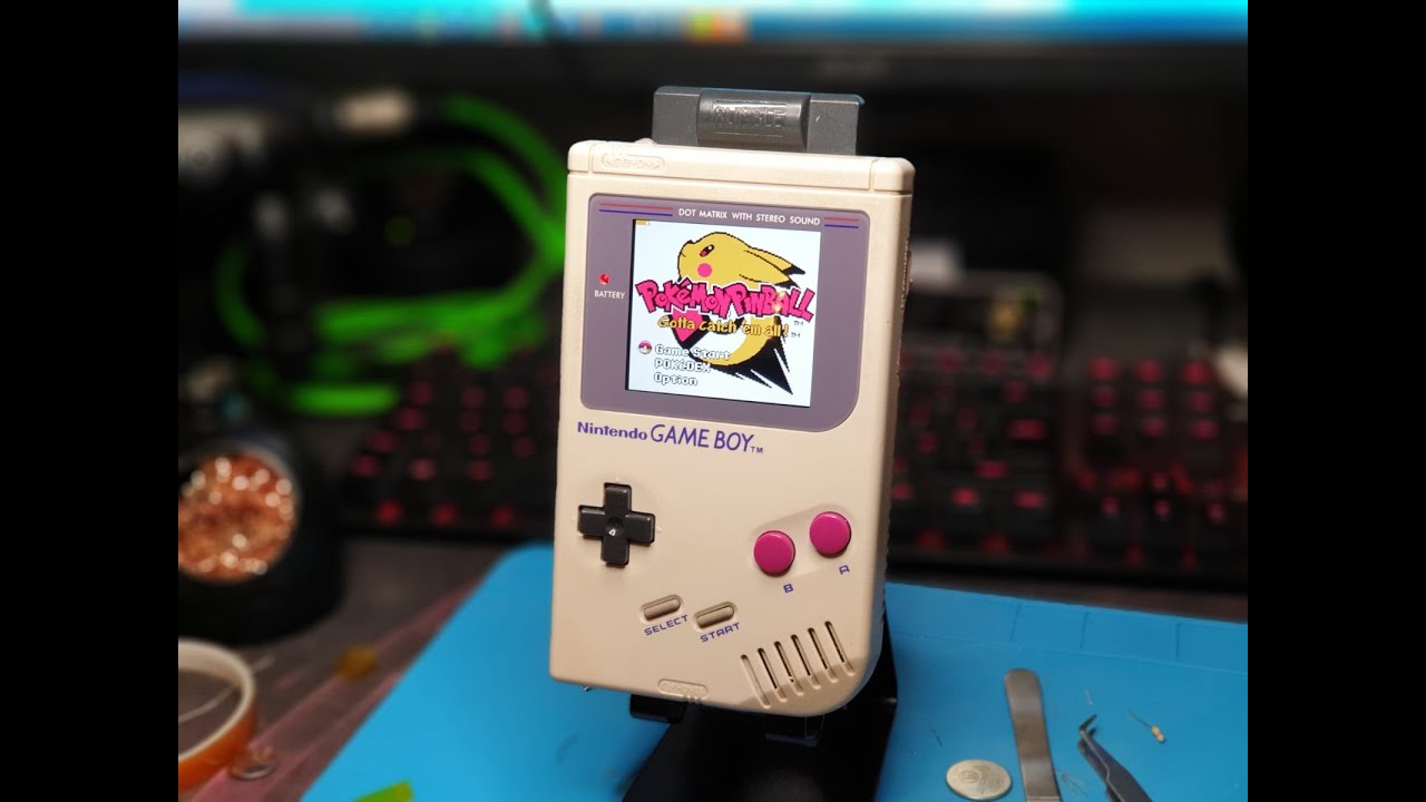 How to mod original Game Boy DMG-01| IPS Screen Mod (RIPS v4 ...