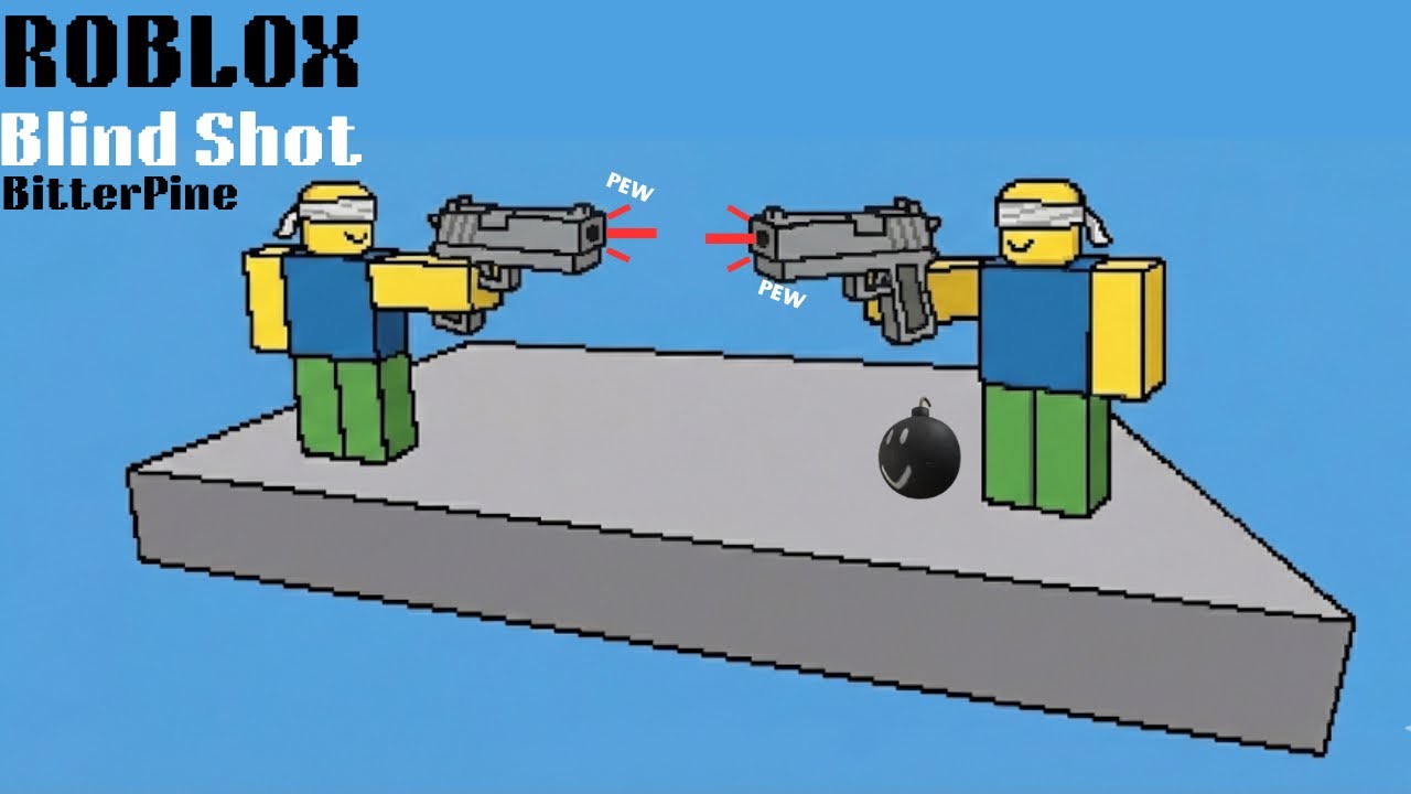 ROBLOX BLIND SHOT HURTS MY BRAIN | Roblox Blind Shot - YouTube