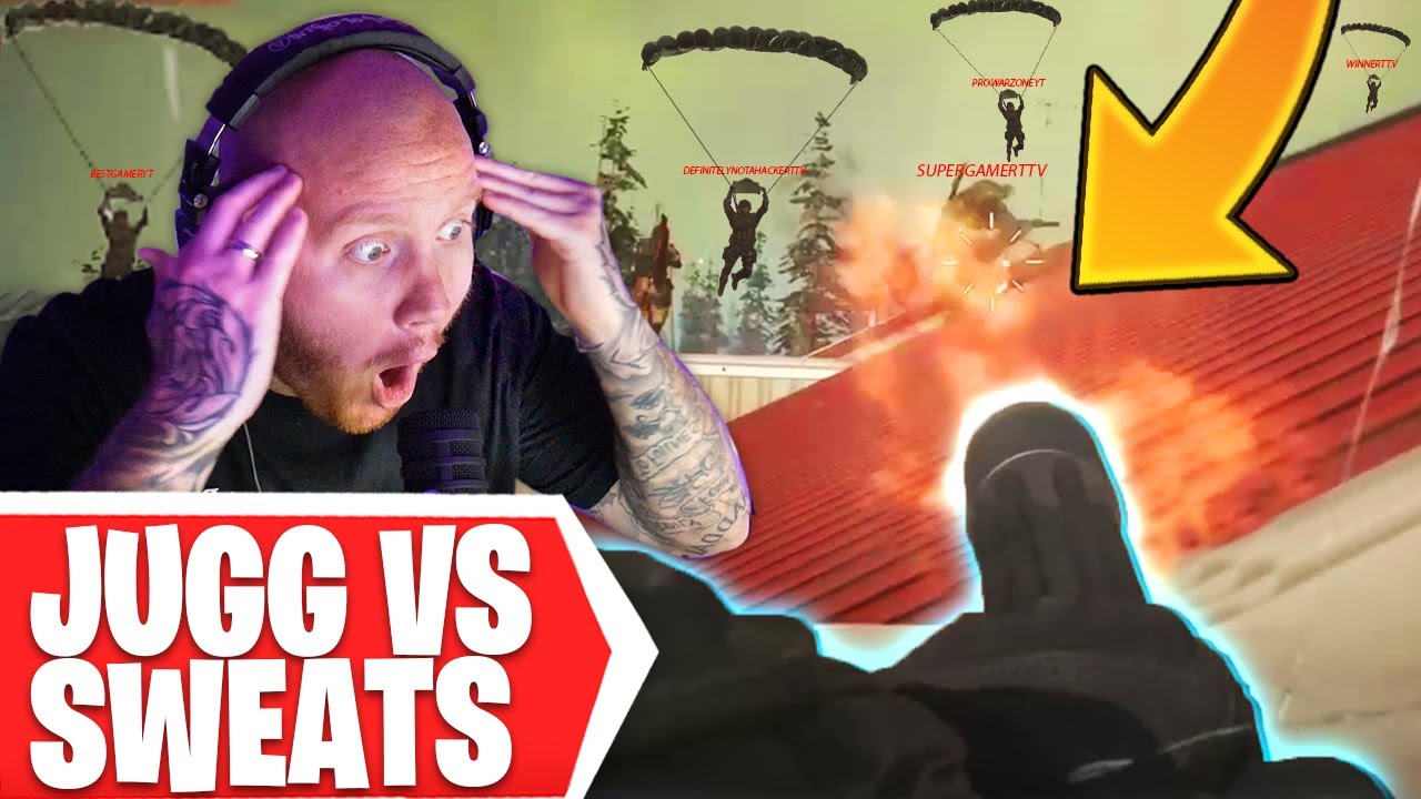 JUGGERNAUT VS TTV SWEATS IN WARZONE! - YouTube
