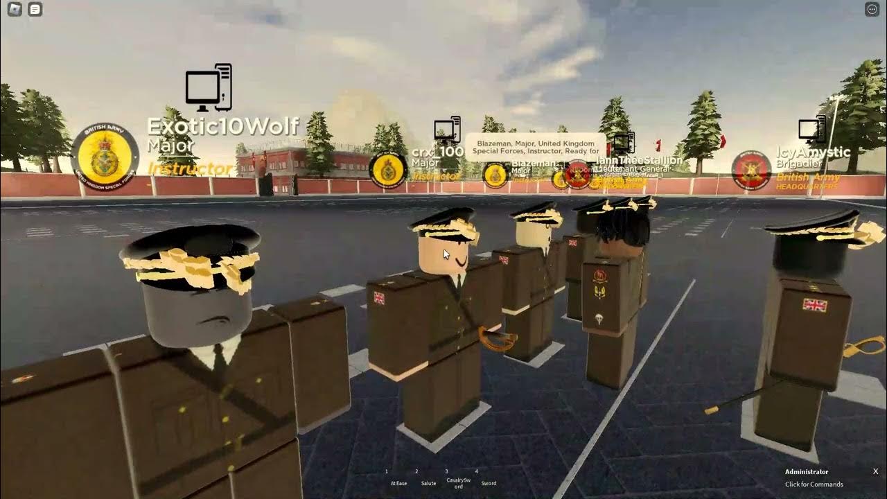 Inspection In ReaperAarons British Army! [ROBLOX] - YouTube