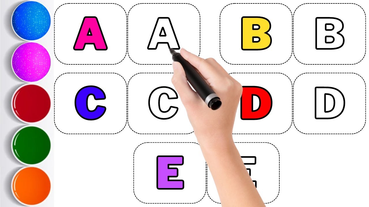 ABC alphabets for kids | Learn ABCD | ABC | alphabets song | A for ...