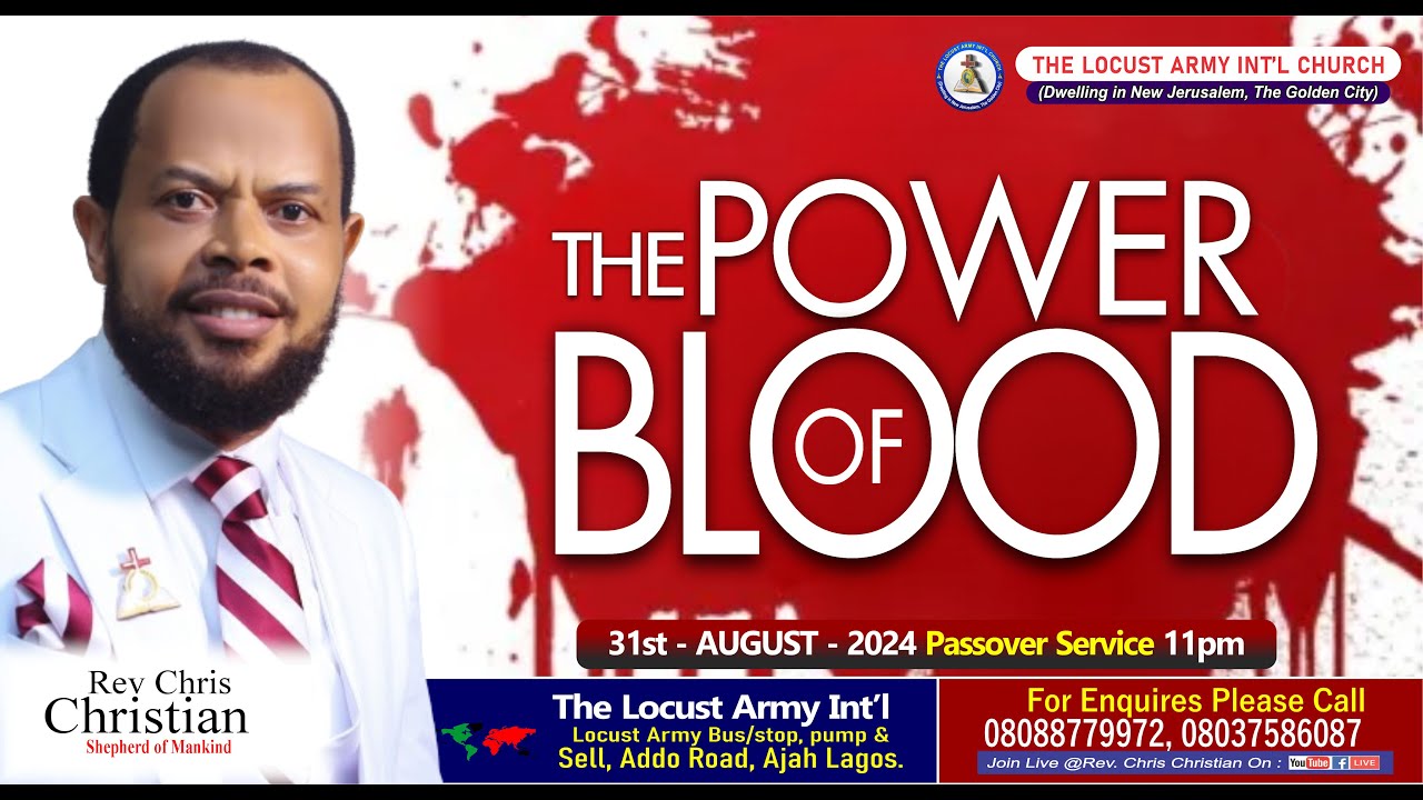 Rev Chris Christian - The Power of Blood - YouTube