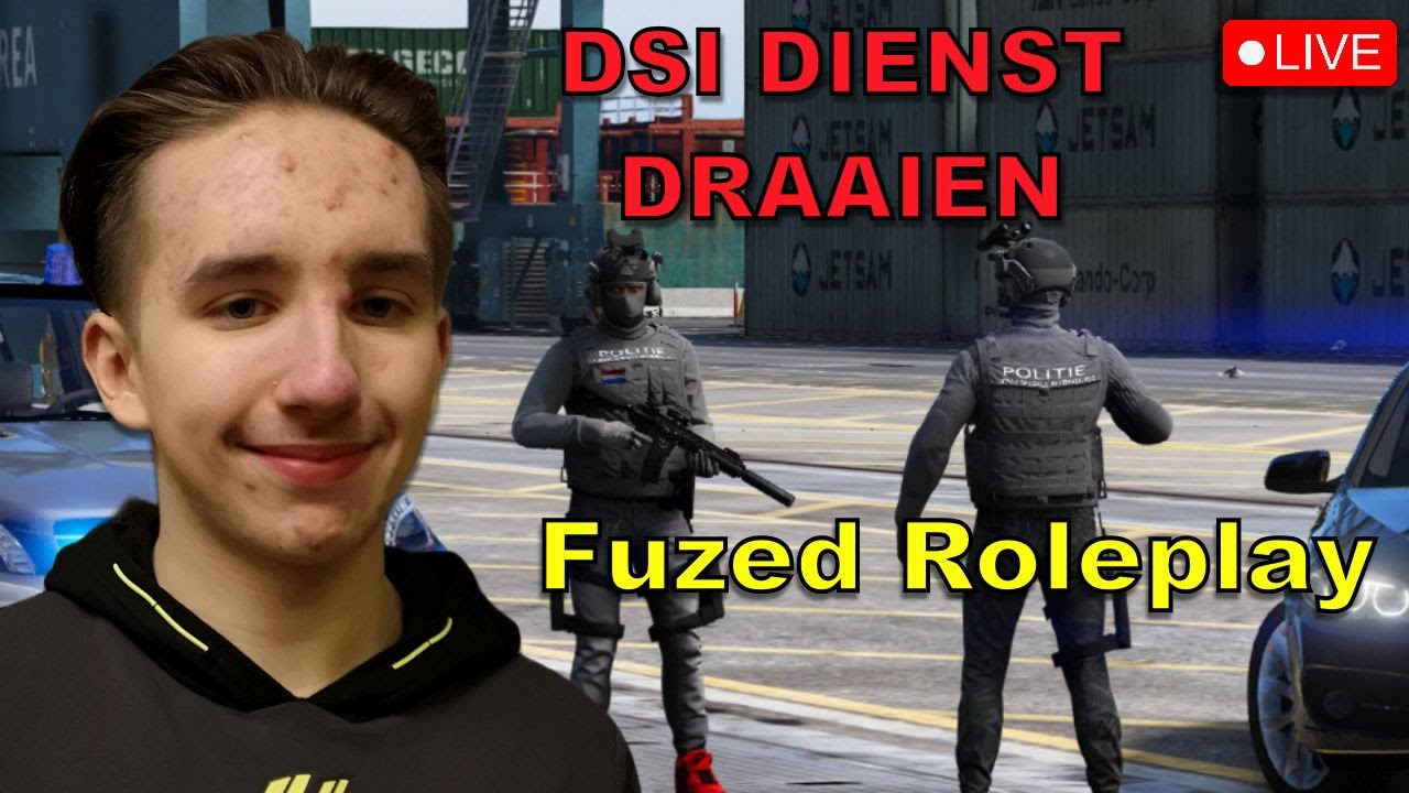 🔴 LIVE DSI DIENST DRAAIEN // Fuzed roleplay (GTA RP) - YouTube