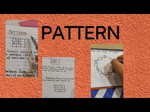 Pattern meaning|Fill the square cell | Hexagon Ques and Solution - YouTube
