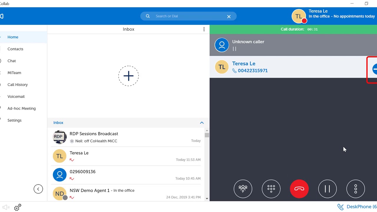 MiCollab Client - Conference - YouTube