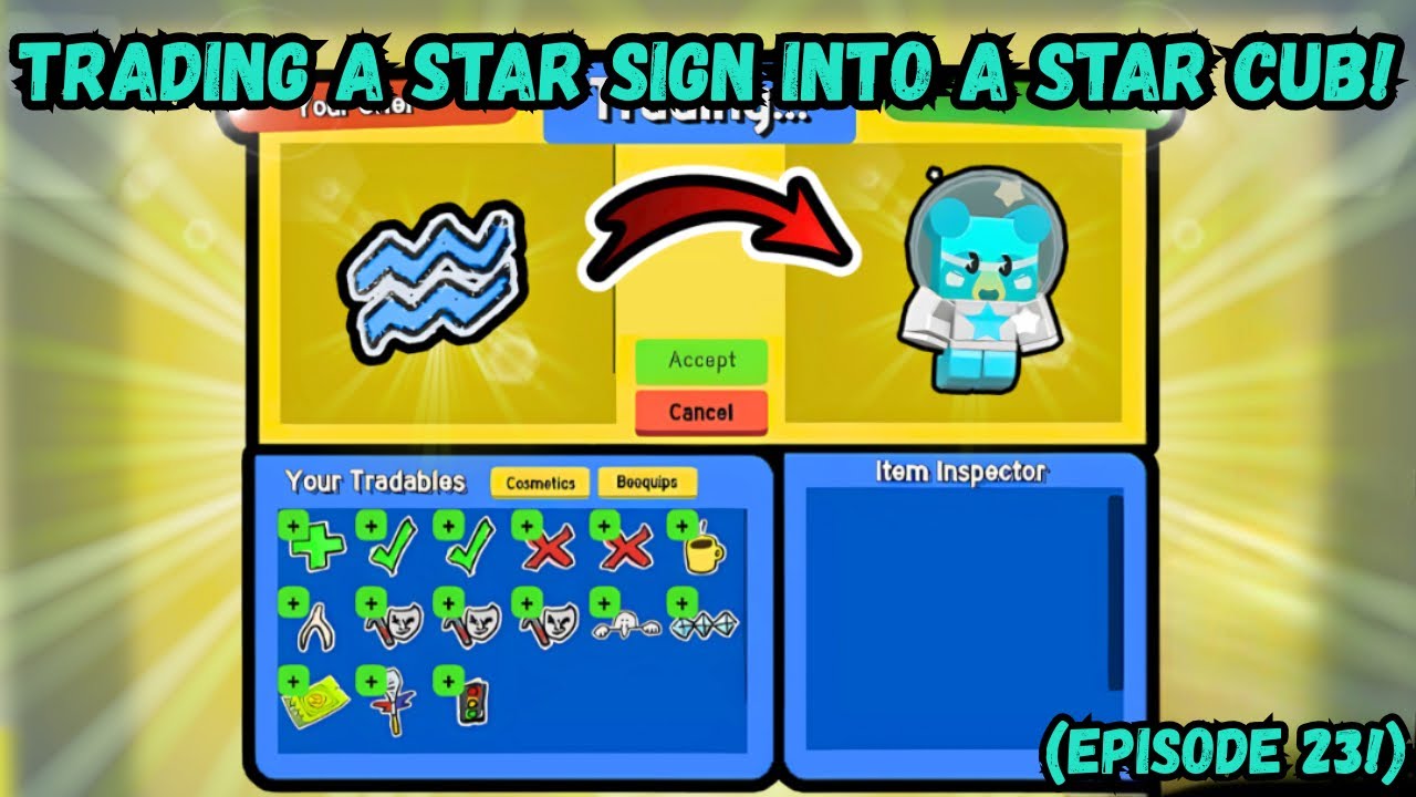 Trading a sign into a star cub! Episode 23 - YouTube