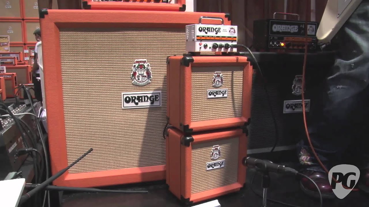 NAMM '12 - Orange Amplifiers OR50, OR15, Micro Terror, and Signature #4 Jim Root Terror Demos ...