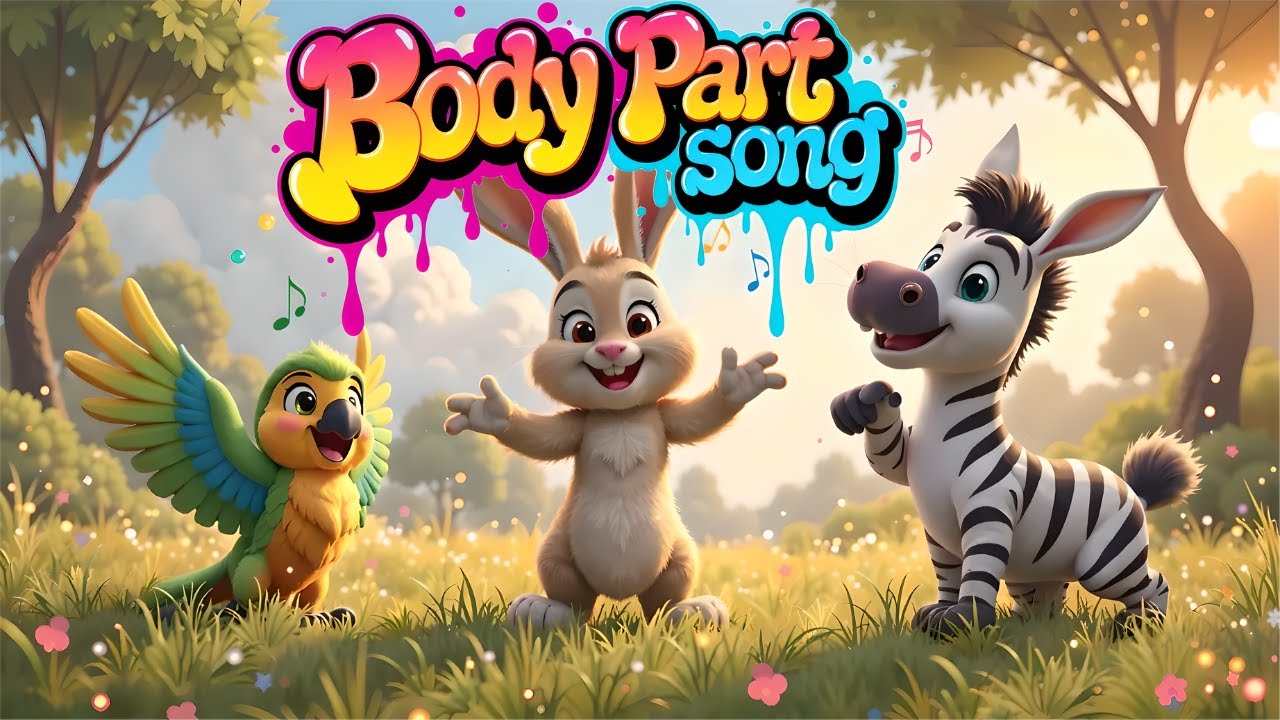 Body Part Song for Kids! | Interactive Super Simple Toddler Music | Fun ...