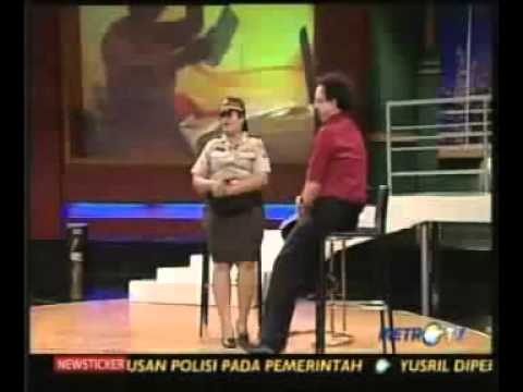 VIDEO HEBOH, HOT, SYUR Polwan Badut Sulap Talkshow KICK-ANDY 1 ( DINA HAPE Polda Jatim )