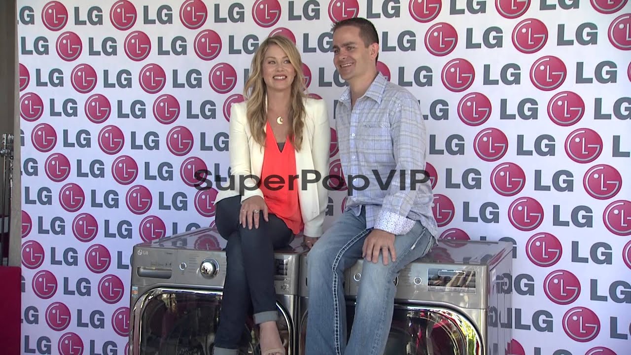 Christina Applegate, James Fishler at LG Electronics Host... - YouTube