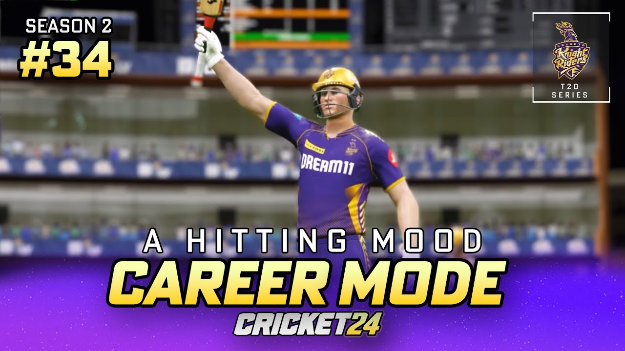 I'm in a hitting MOOD - Cricket 24 Career Mode #34 - YouTube