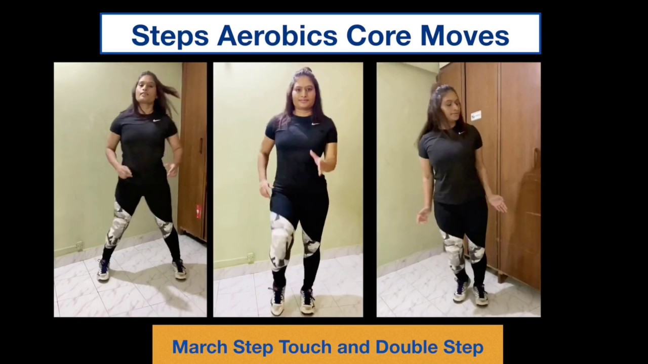 Step Aerobics Series 1 - YouTube