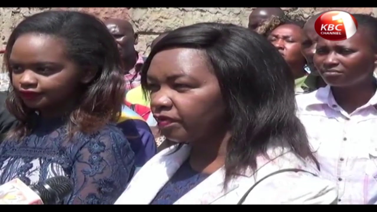 Widow of former MP Nyenze contests in Kitui West primaries - YouTube
