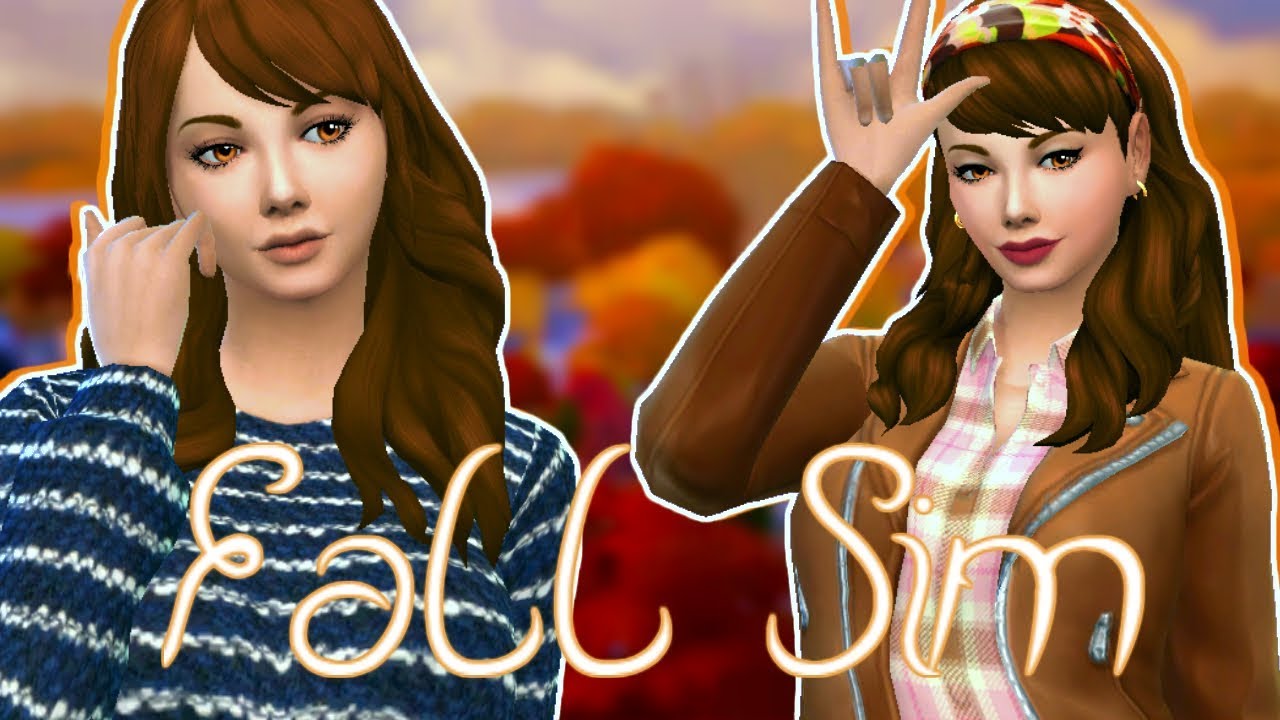 Sims 4: Fall Sim | Bri - YouTube