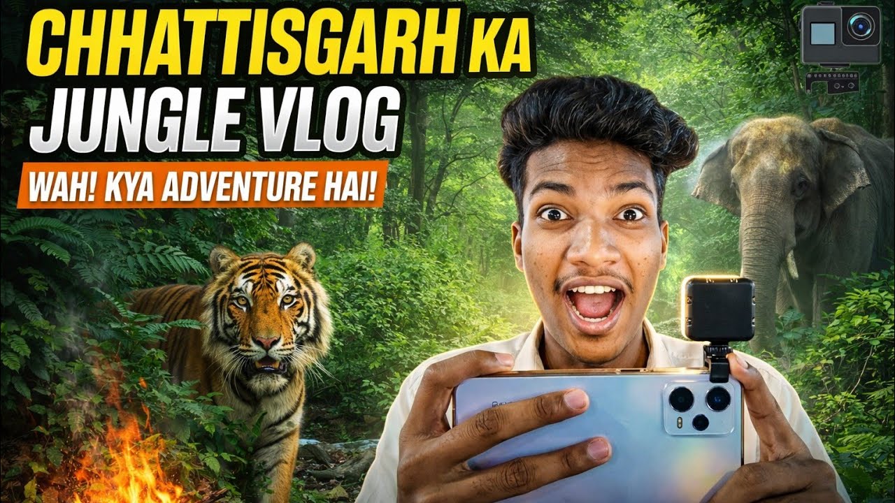 छत्तीसगढ़ का जंगल । जंगल का रोमांचक सफर।Jangale Vilege life Style Vlog ...