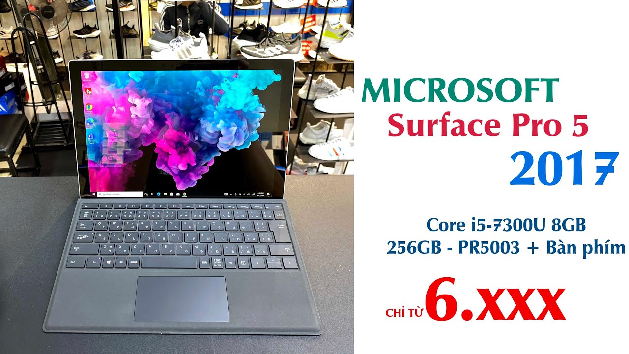 【Đã qua sử dụng】Surface Pro 5 Core i5-7300U | 8GB | 256GB - PR5003 ...