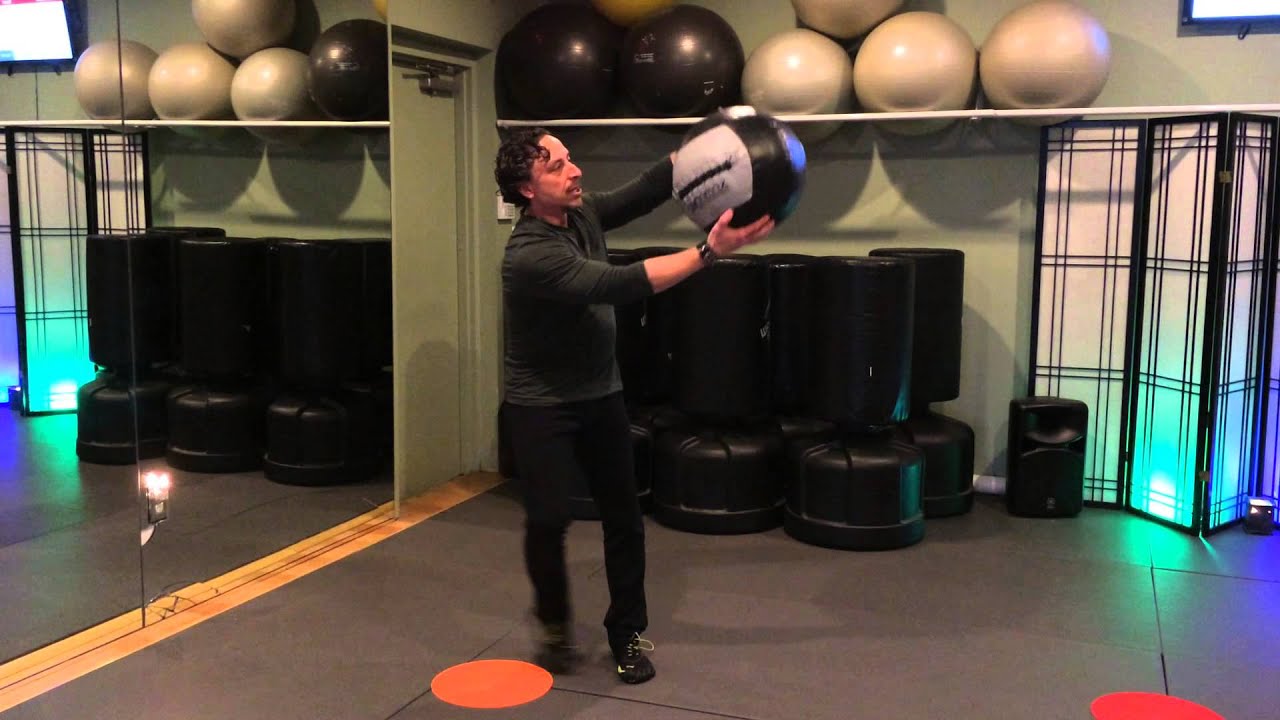 Inverted Bosu Burpees, Jump Rope, DynaMAX Pendulum, Medicine Ball ...