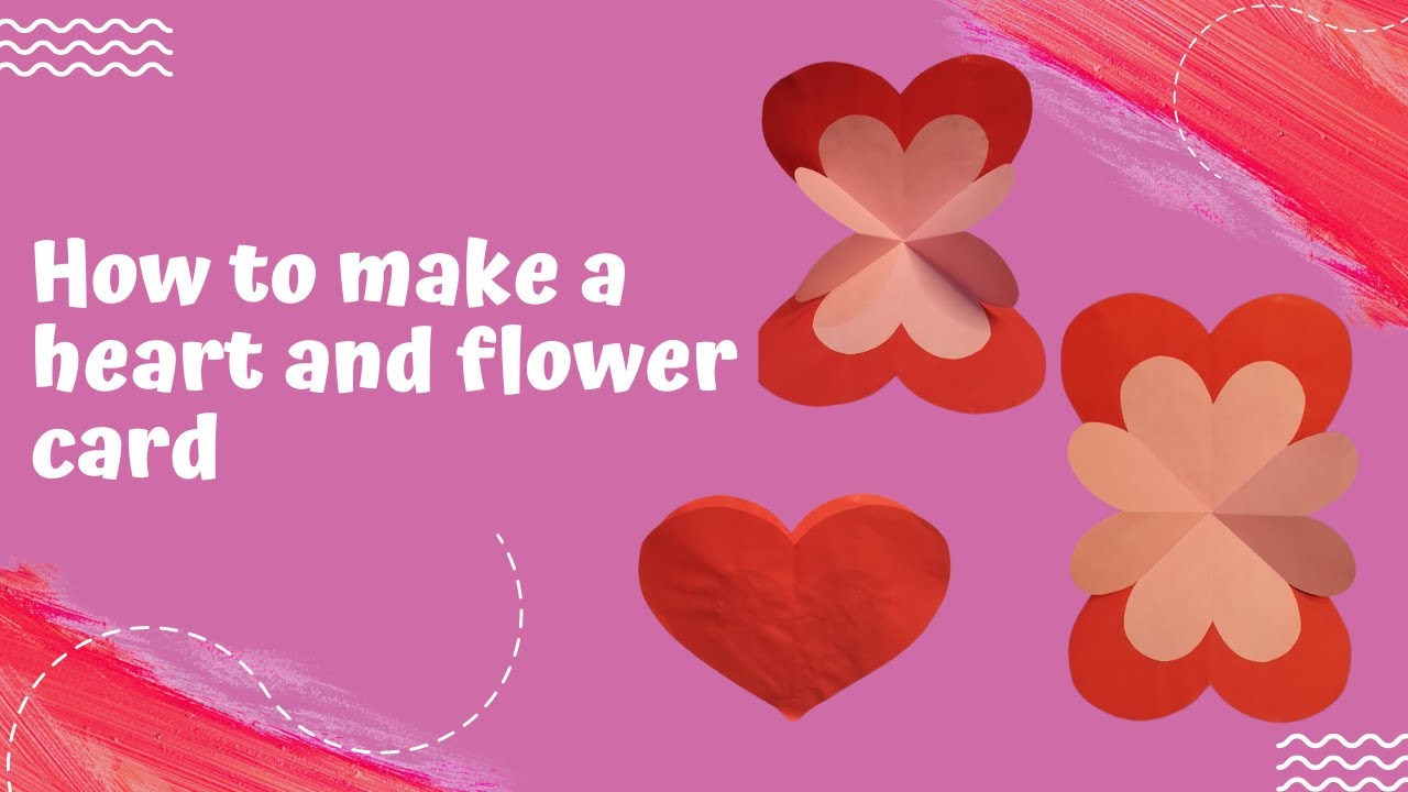 Learn how to make a Heart Card for special dates. - YouTube