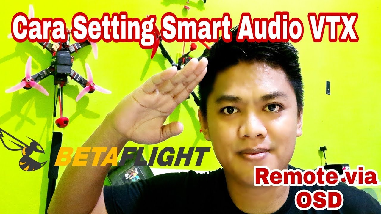 Cara Setting SmartAudio / Tramp VTX Drone Bahasa Indonesia | Ganti CH dan Band melalui OSD - YouTube