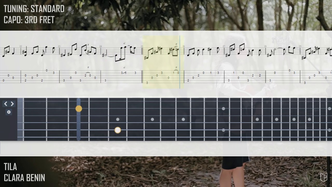 【Tab/Tutorial】Tila - Clara Benin - YouTube