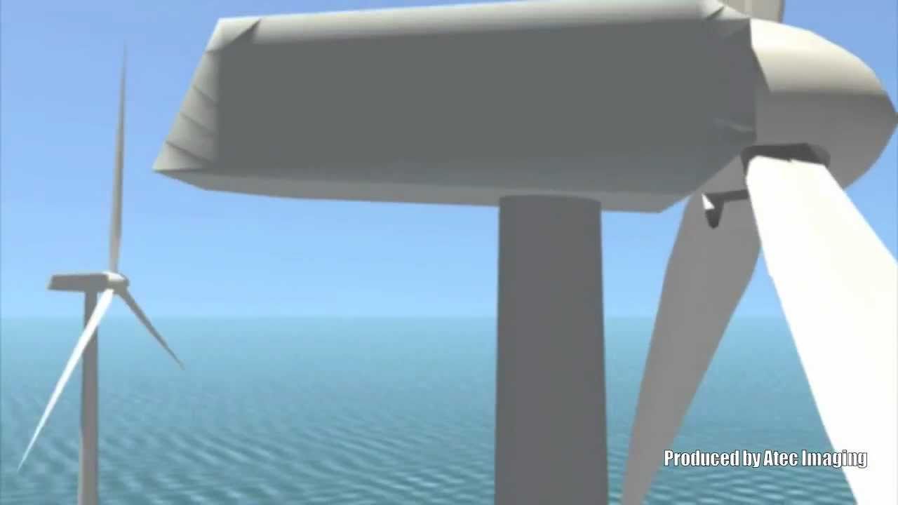 Wind Farm Animation - YouTube