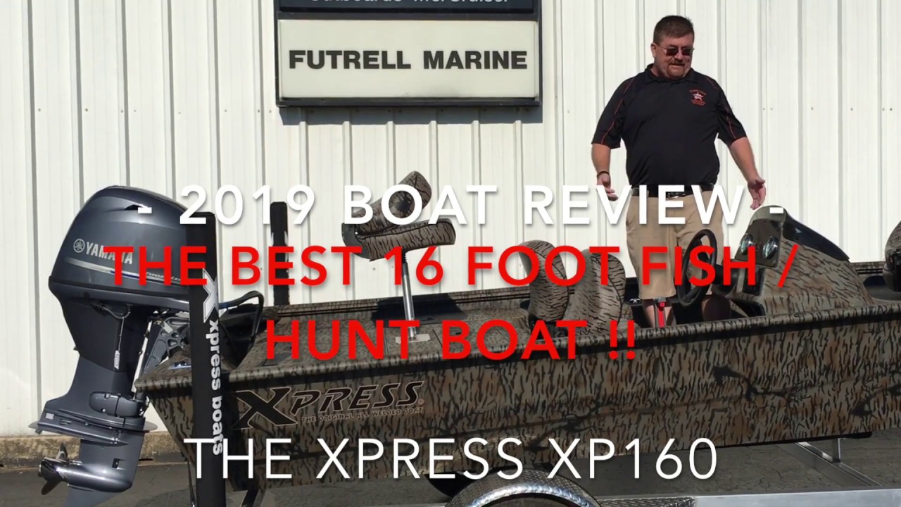 2019 Xpress XP160 presented by Tony Hodge of Futrell Marine - YouTube