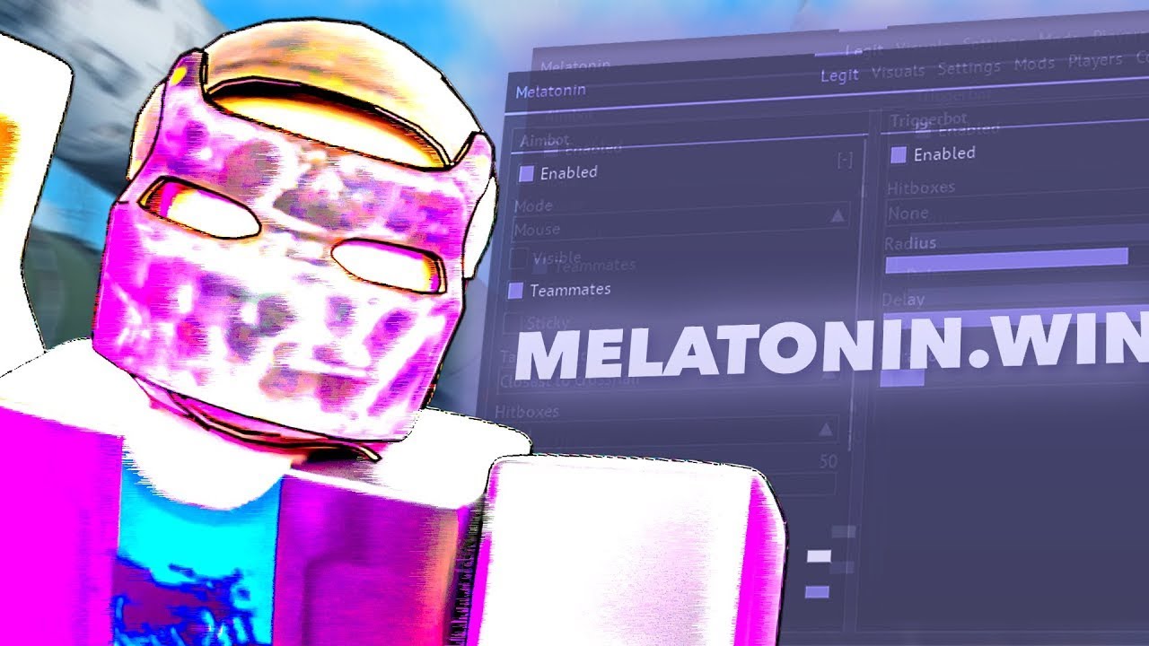*BEST* Roblox External Melatonin.win | AIMBOT, ESP - YouTube