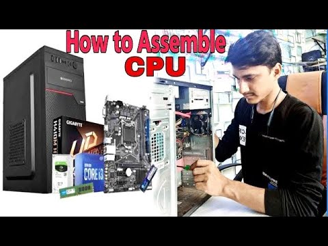 How to Assemble a Basic CPU CPU कैसे Assemble करें - YouTube