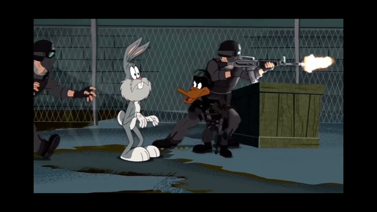 Daffy Duck is a trained marine - YouTube